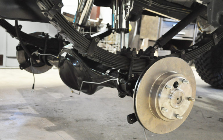 27-44100 Rear Axle & Housing Kit for Early Bronco **measurements ...