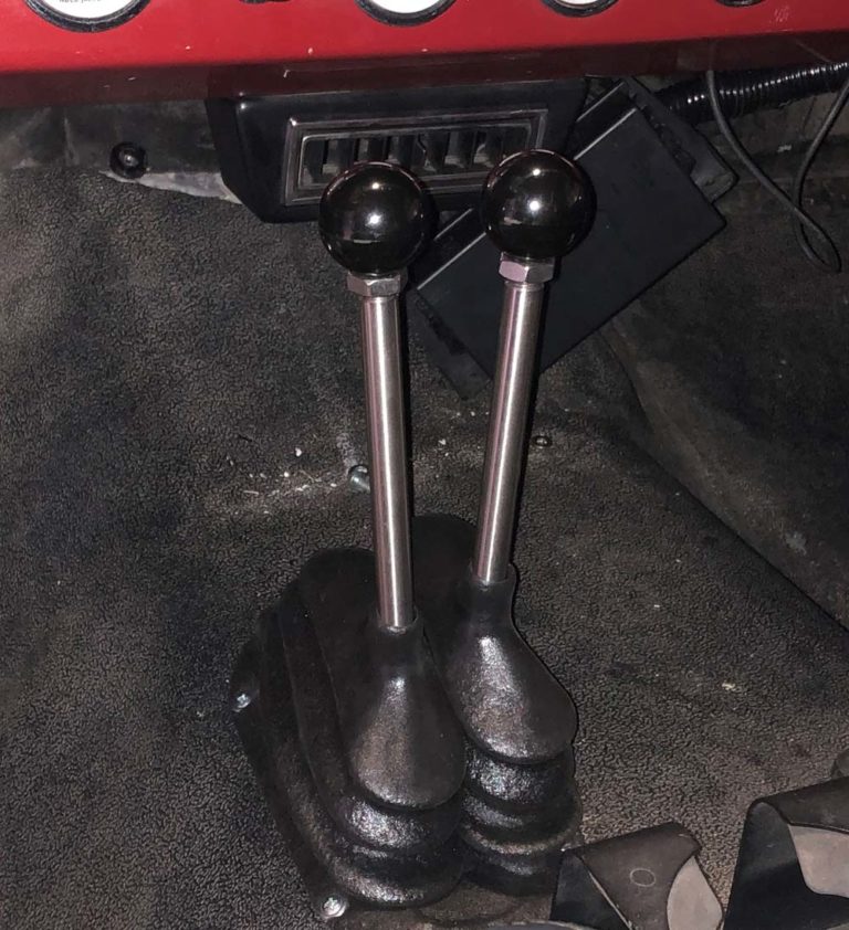 Transfer case twin stick shifter kit - BC Broncos