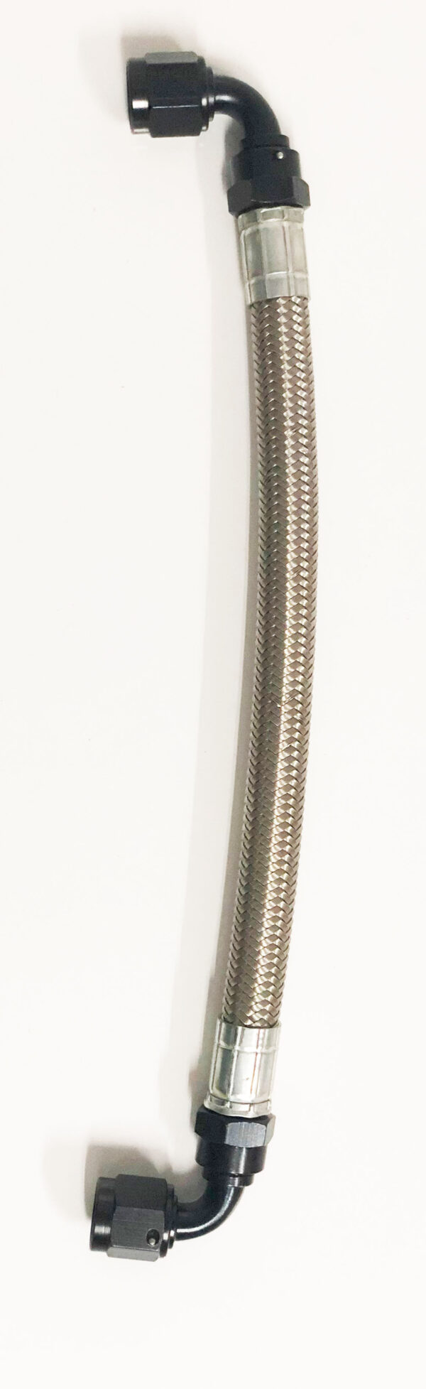 Power steering braided SS pressure hoses - BC Broncos