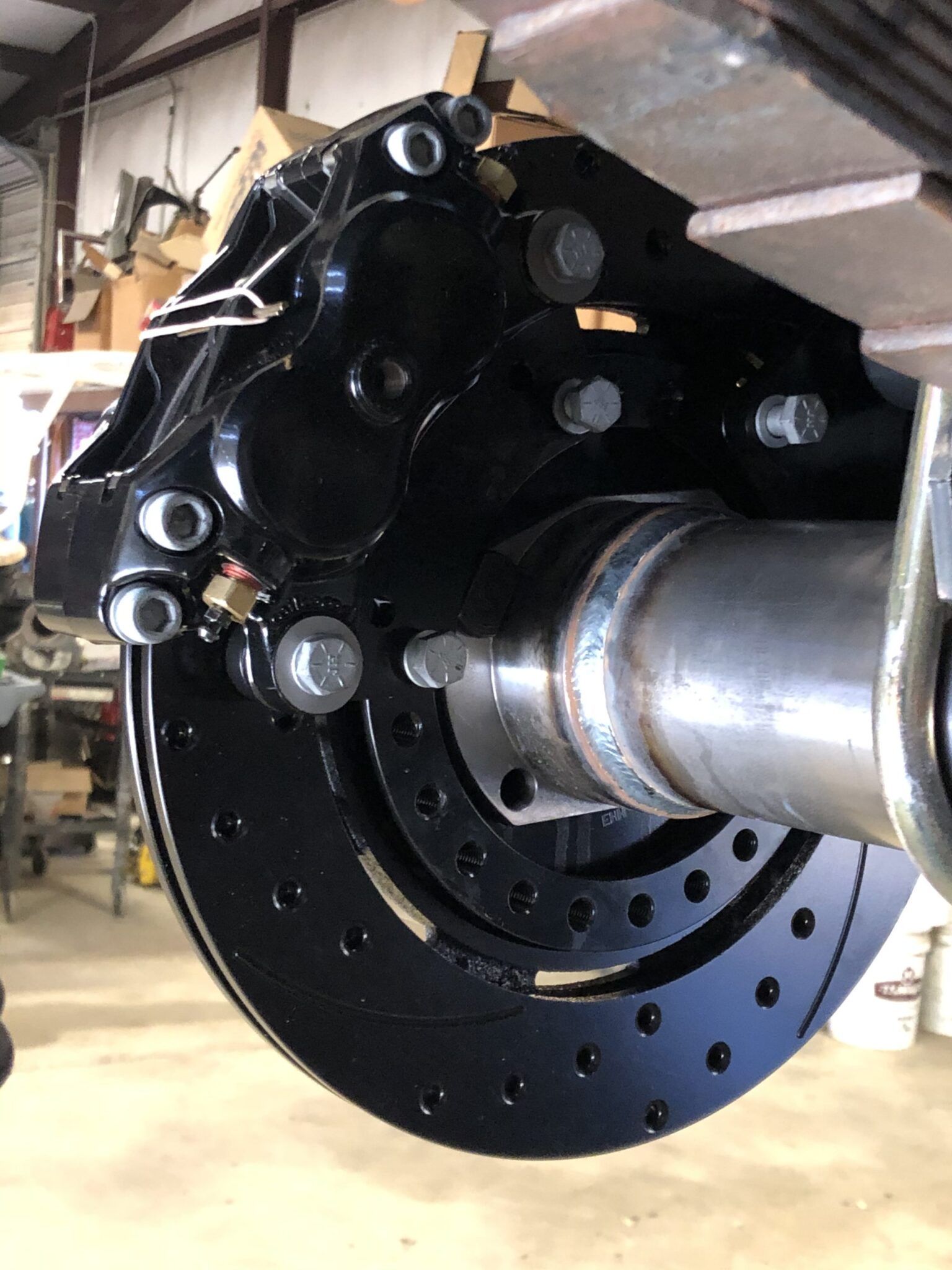 Wilwood rear disc brake kit with electric ebrake - BC Broncos