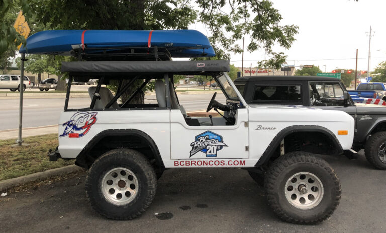 Canvas Soft Top for early Bronco - BC Broncos